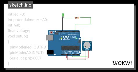 Analog Wokwi Esp32 Stm32 Arduino Simulator