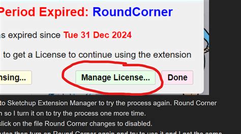 Fredo6 Round Corner Plugin Cant Update Extensions Sketchup Community