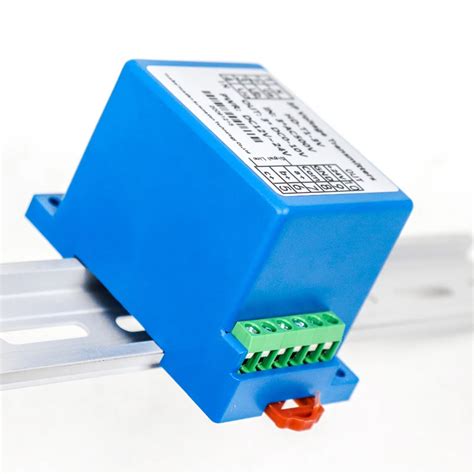 DC Hall Effect Voltage Sensor DIN Rail Input DC V OFF