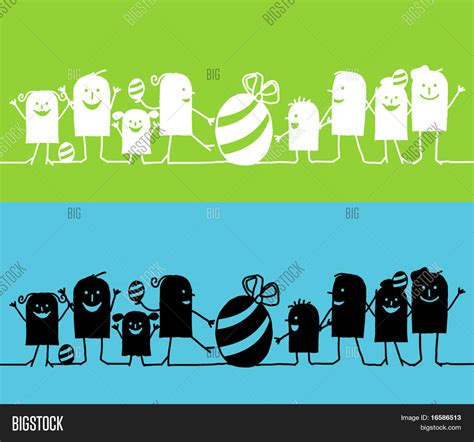 Silhouettes Cartoon Vector And Photo Free Trial Bigstock