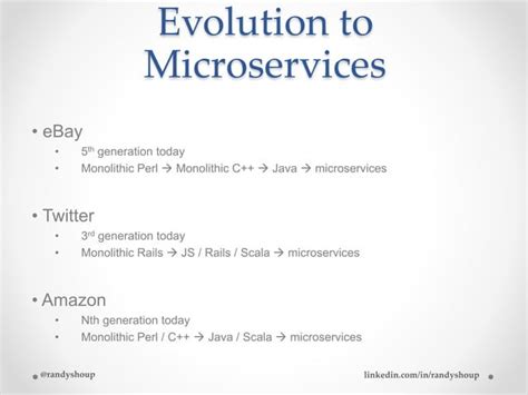 Monoliths Migrations And Microservices Pptx Databases Computer