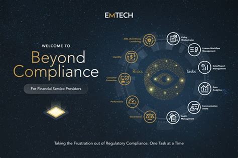 Emtech Announces Beyond Compliance Product For Fintechs To Proactively