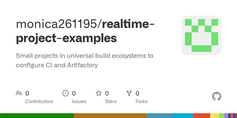 Github Monica261195realtime Project Examples Small Projects In