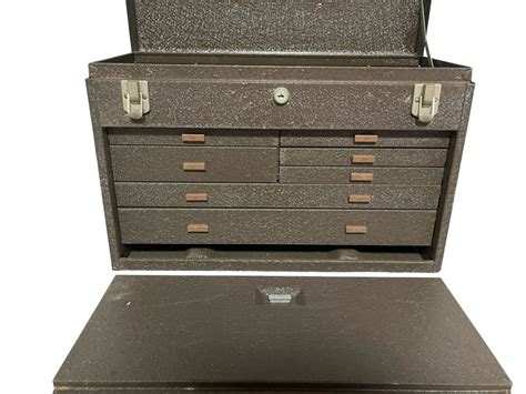 Kennedy Metal Machinist Toolbox Style No 520 226011 20w X 9d X 13 5h