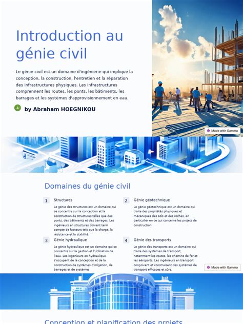 Introduction Au Genie Civil Pdf Introduction Au Genie Civil Pdf