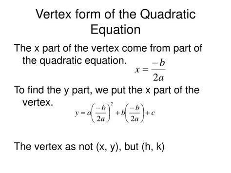 PPT Analyzing Graphs Of Quadratic Functions PowerPoint Presentation ID