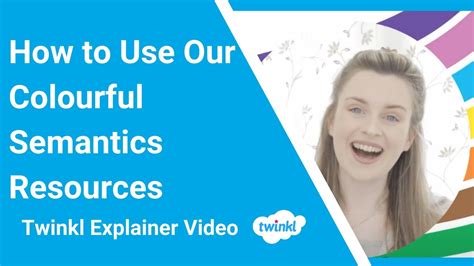 How To Use Our Colourful Semantics Resources Youtube
