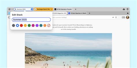 Vivaldi 7 5 Released With Custom Tab Stack Colors Improved Tab Context Menu And More