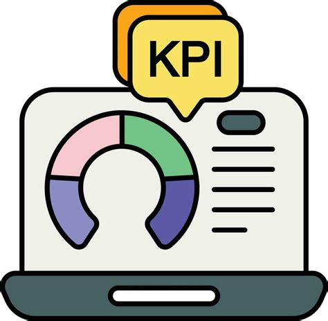 Kpi Color Outline Icon Design Style 27990240 Vector Art At Vecteezy