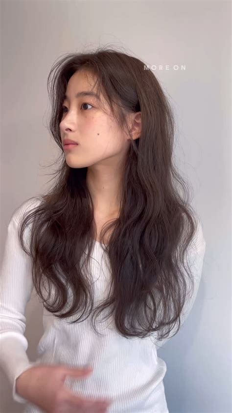 강남미용실 모어온 신논현점 전해리 긴머리펌 레이어드펌 애쉬브라운 하이레이어드 Harrymoreon • Instagram Photos And Videos