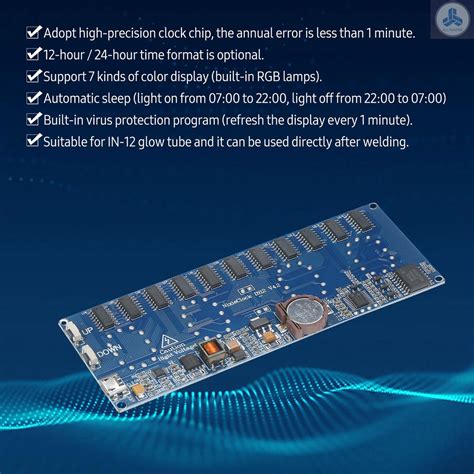 Mua Digital Clock Kit Electronic Clock Semi Finished Clock Module Diy