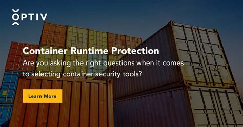 Container Runtime Protection Optiv