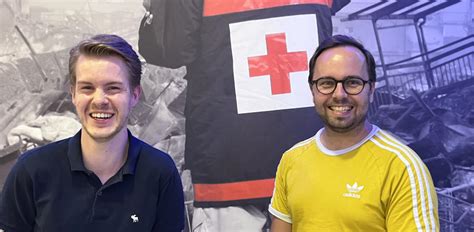 bestuurslid en trainee in beeld glenn van den akker en bram hendriks