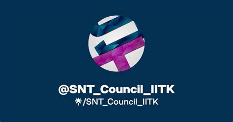 snt council iitk instagram facebook linktree