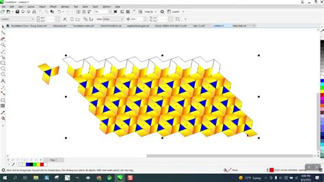 Corel Draw Tips And Tricks Draw This Pattern And Have Fun Part 2 Clone Youtube