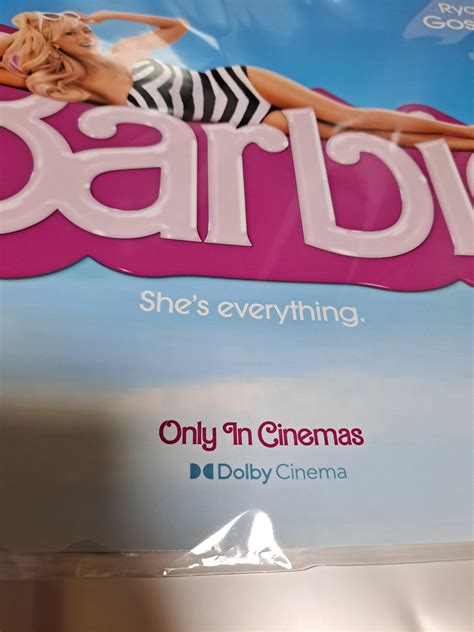 바비 메가박스 2주차 포스터 좋은점 무코