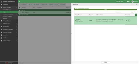Troubleshooting Tip Reviewing The Tcl Script Inst Fortinet Community