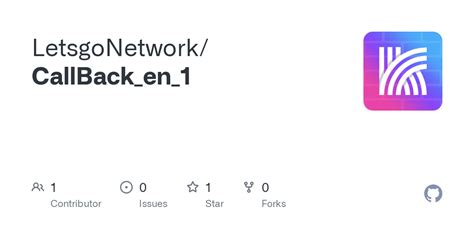 CallBack En 1 README Md At Main LetsgoNetwork CallBack En 1 GitHub