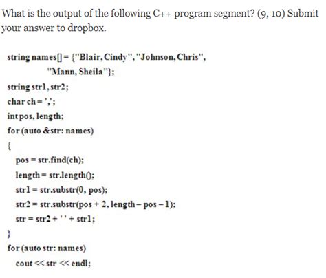 Solved What Is The Output Of The Following C Program Chegg
