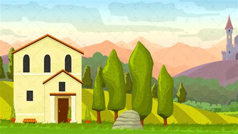 Parallax Backgrounds Set GameDev Market