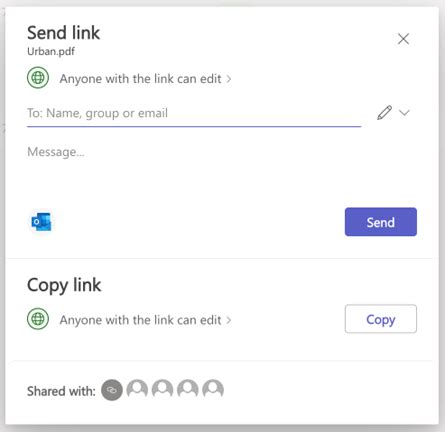 How To Email Teams Files