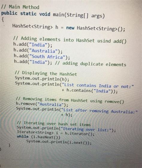 Solved I Have To Write A Program To Build A Hashset Without
