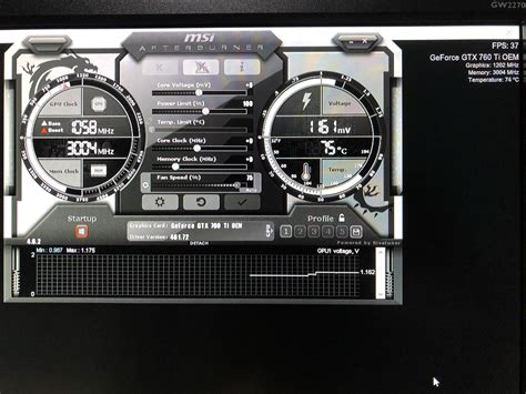 My GPU Clock Never Exceeds 1058MHz In Afterburner And In Game Using Its OSD But The Details Of