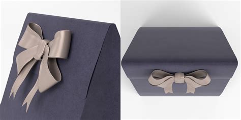 작은 선물 종이 봉지 3d 모델 9 Blend Fbx Obj Unknown Free3d