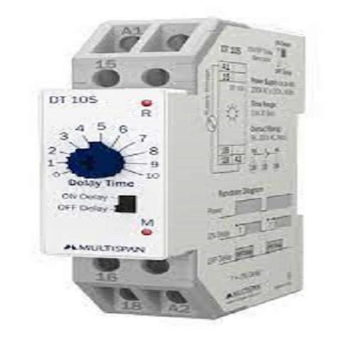 Multispan Timer Dt 10s At ₹ 550 Piece On Time Delay Relay In New Delhi Id 26110684533