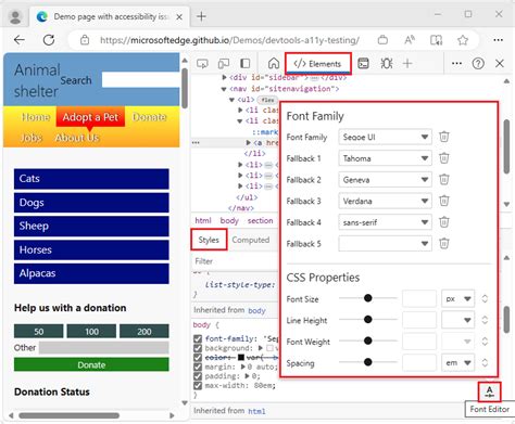 Improving Devtools Accessibility In Microsoft Edge Devtools Sauce
