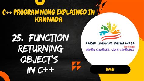 Function Returning Objects In C Class 25aarav Learning Pathashala