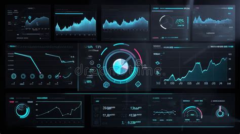 Ai Assisted Real Time Data Analytics Stock Illustration Illustration Of Analytics Dashboard