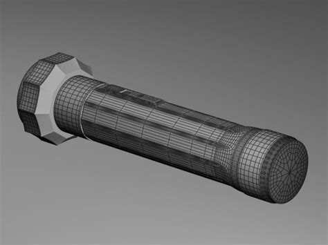 Torch Light 3d Model 5 Obj Max 3ds Free3d