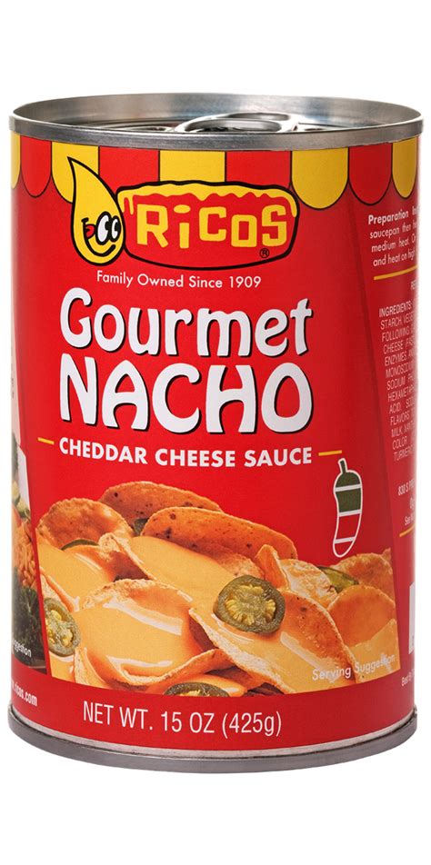 Gourmet Nacho Cheddar Cheese Sauce Ricos