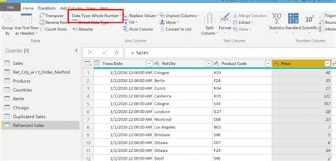 Duplicate Vs Reference Queries Power Bi Training Australia