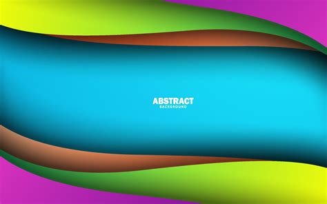 Abstract Papercut Overlap Layer Colorful Background 11894648 Vector Art At Vecteezy