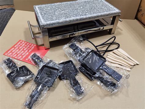 Раклетница гриль Klarstein Schmelzlette Raclette (10032028) – низкие ...