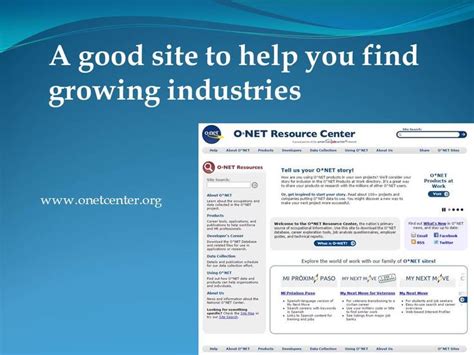 Ninth Updated Published Slide Of Section 1 Of The Career Help