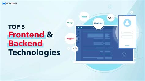 top 5 frontend and backend technologies to know in 2022