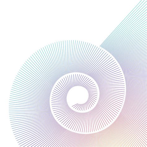 Premium Vector Abstract Spiral Rainbow Design Element On White Background Of Twist Lines