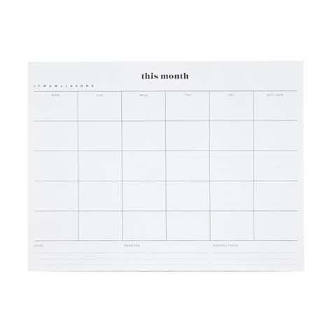 Month Desk Pad Kmart