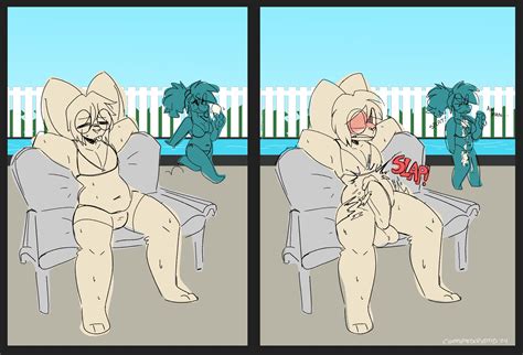 Rule 34 Anthro Balls Big Penis Bikini Blush Bottomwear Clothed