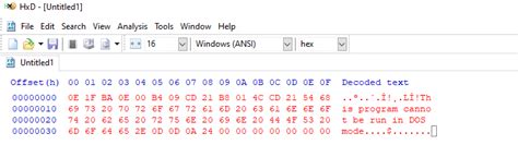 a dive into the pe file format pe file structure part 2 dos header dos stub and rich