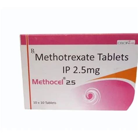 2 5mg Methocel Methotrexate Tablet At ₹ 35 Strip Folitrax Tablet In Nagpur Id 2856793704697