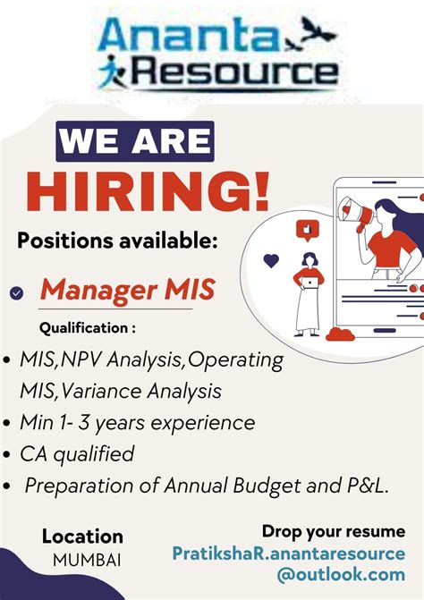 Pratiksha Rai On Linkedin Hiringnow Ca Mis Financejobs