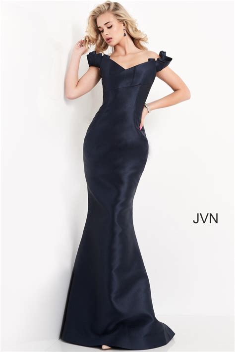 Jovani Off The Shoulder Mermaid Prom Dress 04717 The Dress Outlet