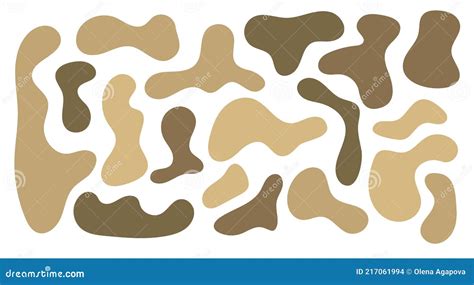 irregular blob seamless pattern of abstract organic shapes abstract irregular random blobs