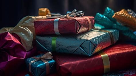 Premium Ai Image Brightly Wrapped Ts