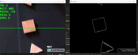 python why my code can t detect any triangle square or another shape