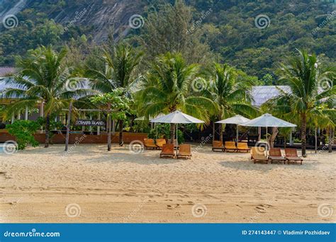 Sea Beach Stock Image Image Of Umbrella Vacation 274143447